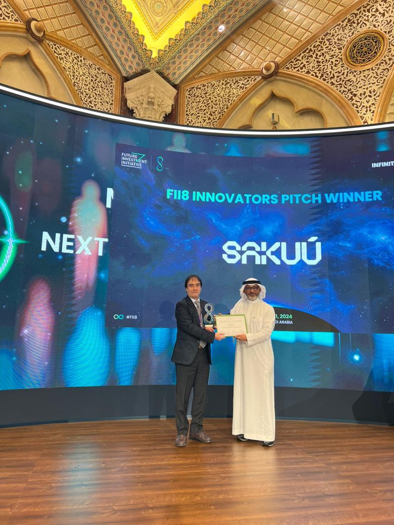 Sakuu named FII Innovator 2024 at FII8 | Sakuu